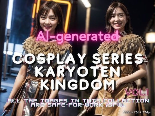 AI生成 キングダム KaryoTen 河了貂 コスプレ写真集 Vol.1 - デジクリエイトスタジオ - BOOTH