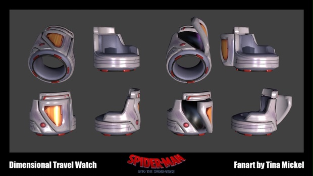 Spider-Verse Dimensional Travel Watch - Tina Mickel's Model Land - BOOTH