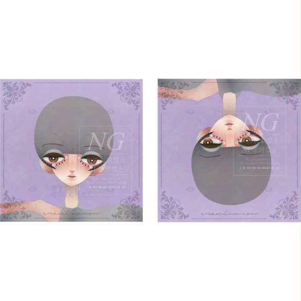 mirror #3・#4 ポストカードセット - eye catcher - BOOTH