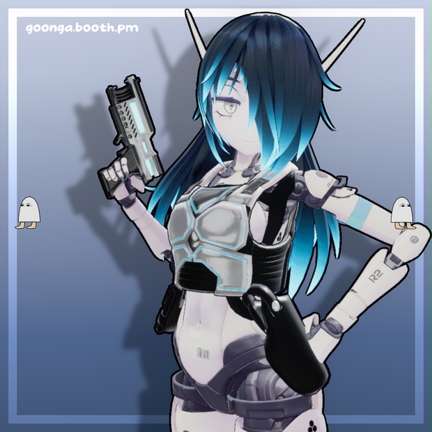 【ルナ用】Combat Armor for Runa【VRC】 - goonga - BOOTH
