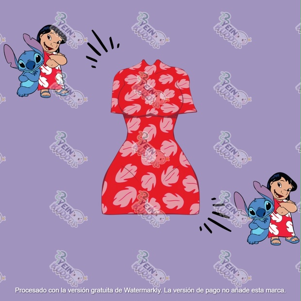 [Asset] LILO from Lilo and Stich, VTUBER - Kudo - BOOTH