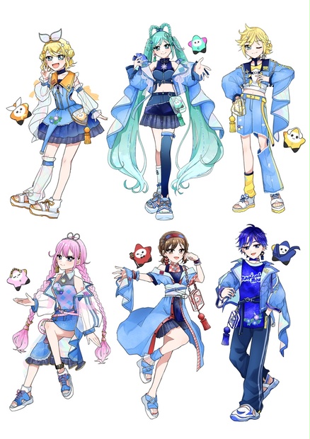 ペンライトフィルムーマジカルミライ2025Ver.ー - 星ダマ - BOOTH