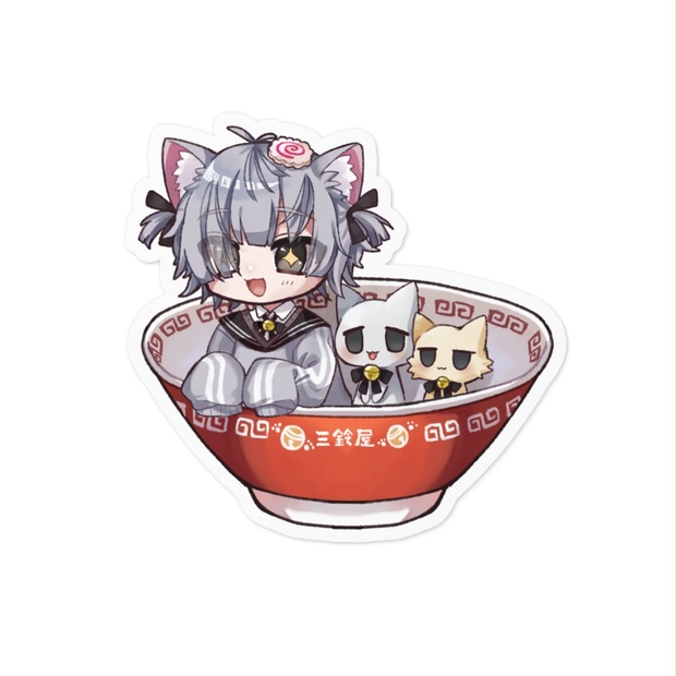 ステッカー(ラーメン) - 三鈴屋-misuzuya- - BOOTH