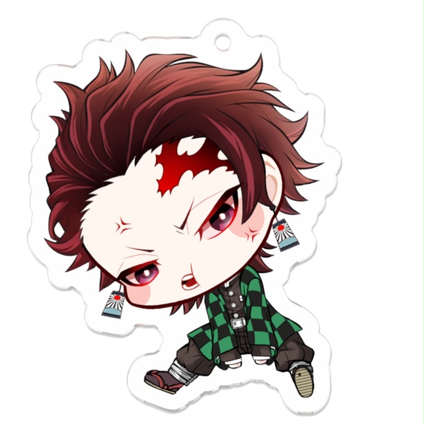 ぷんすかアクキー/竈門炭治郎 - hiroto - BOOTH