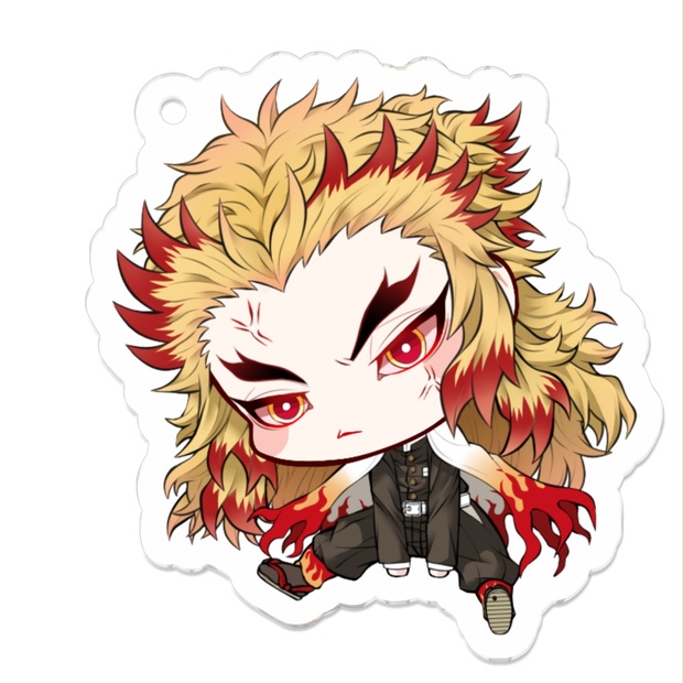 ぷんすかアクキー/煉獄杏寿郎 - hiroto - BOOTH