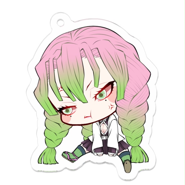 ぷんすかアクキー/甘露寺蜜璃 - hiroto - BOOTH