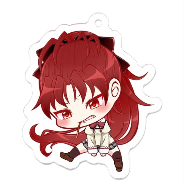 ぷんすかアクキー/佐倉杏子（制服） - hiroto - BOOTH