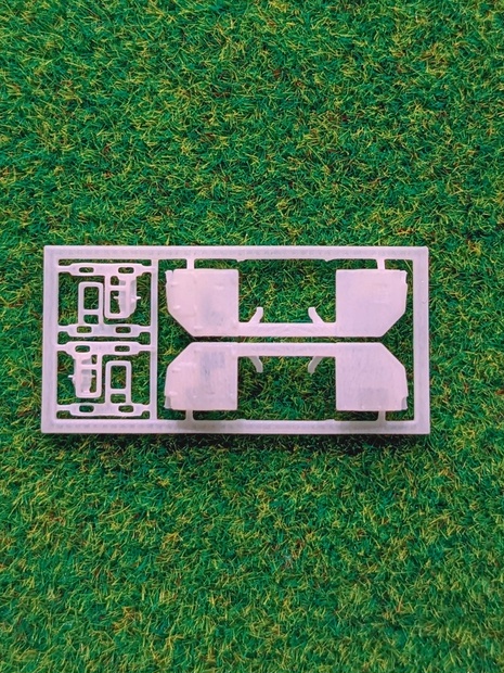 GM KQ1500 スカート・ステップ パーツセット - REDTAIL MODELS - BOOTH