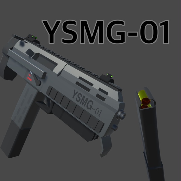 YSMG-01(Sub Machine-gun) - RamToRi 's Crazy Things - BOOTH