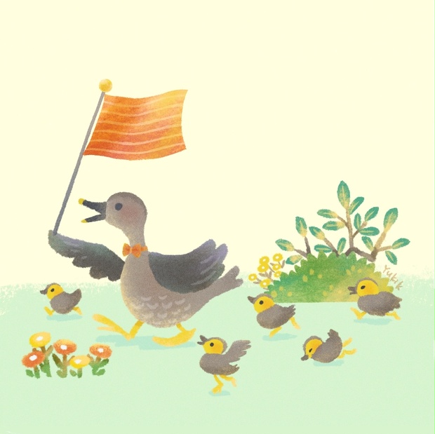 カルガモのお引越し - yukik - BOOTH