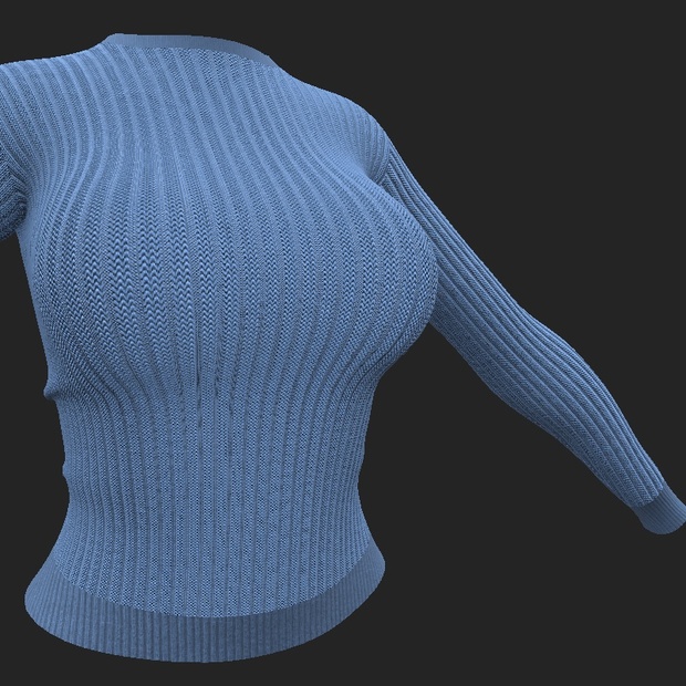 "Lucy" Sweater for VRChat Avatars COMMERCIAL LICENSE - fuuujin - BOOTH