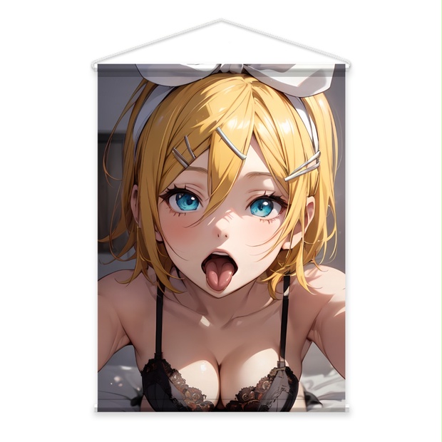 タペストリー 鏡音リン 美麗 美しい 下着 巨乳 - Rin★Hi@メルカリ＆ヤフオク出品 - BOOTH