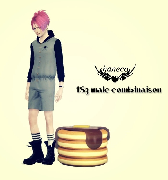 TS3 male combinaison - HANECO's BOX - BOOTH
