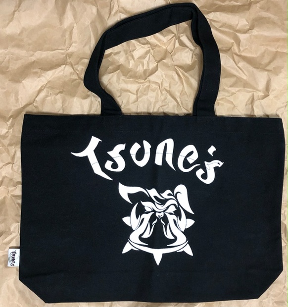 トートバッグ ブルドッグ～Bull Dog～黒 - Tsune's～ツネ工房 - BOOTH