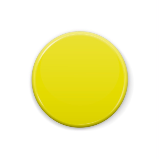 IMAGINE YELLOW 缶バッジ（25×25mm） - bows Internet Shopping Street - BOOTH