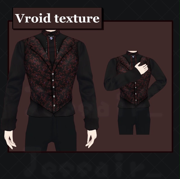 【VRoid Male Outfit 】 - JessairArtShop - BOOTH