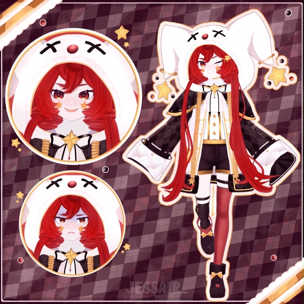 [VTuberのモデルを依頼する] VTUBER CUSTOM MODEL COMMISSION | VRChat | VRoid | VRM | Vtubing | Streaming ...