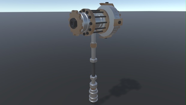 Gear Hammer asset for VRChat - casualassets - BOOTH