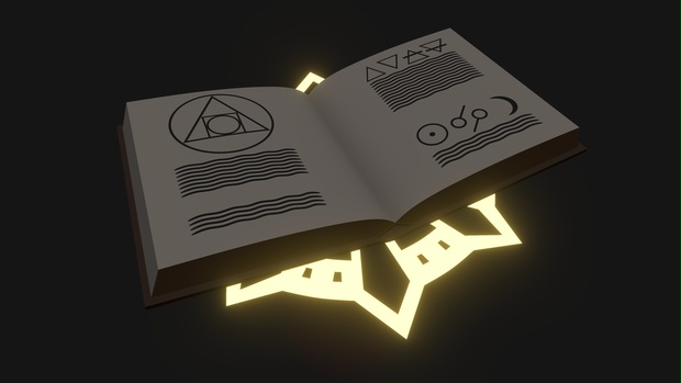 Magic Spell Book - casualassets - BOOTH