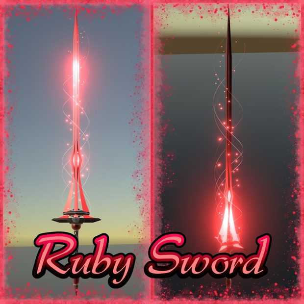 Ruby Sword - casualassets - BOOTH
