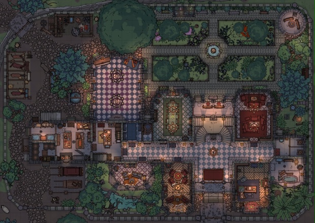 TRPG建築マップ素材集 Ⅱ - Clark & Company - BOOTH