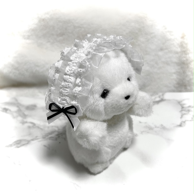 white×black frill headdress - 𝐵𝑎𝑏𝑦 𝐸𝑑𝑒𝑛 - BOOTH