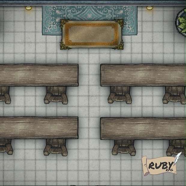 【素材】20x15 マップセットCoC 素材ココフォリア【TRPG用】 学校 クラスルーム - Rubyrpg - BOOTH