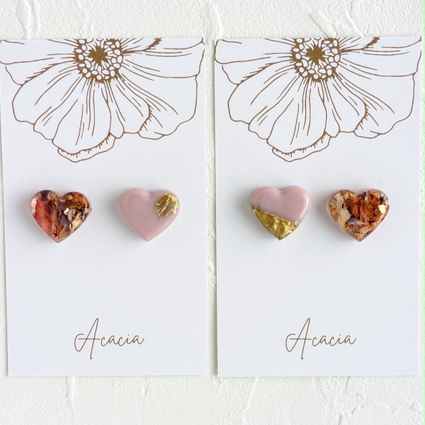 【安心の匿名配送】ライラックカラー💜イヤリング（ピアス） - Acacia - BOOTH