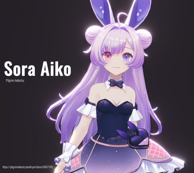 Sora Aiko オリジナル3Dモデル - pilgrimindustry - BOOTH