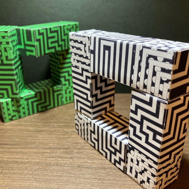 メビウスの輪の迷路パズル（謎解き要素無しのヒントなしバージョン） - tigger-maze - BOOTH