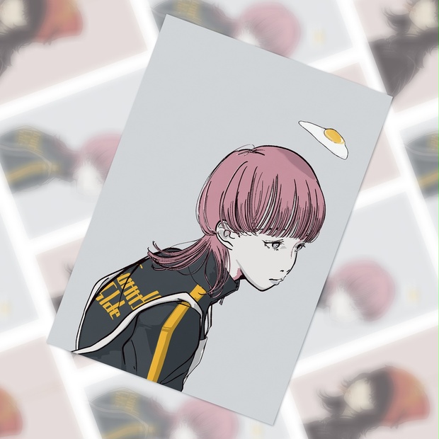 ポストカード「目玉焼き」 - suzu-no-shop - BOOTH