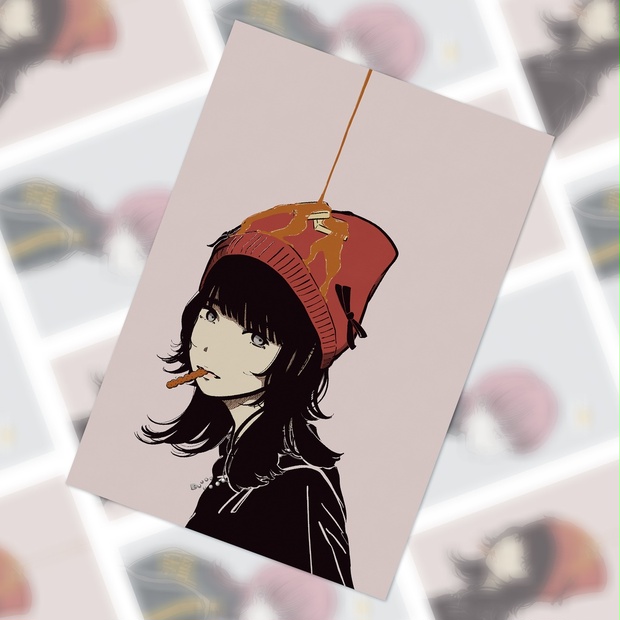 ポストカード「好きなもの」 - suzu-no-shop - BOOTH