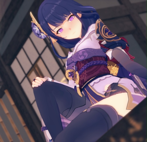 雷電将軍 Shogun Raiden - Wammon - BOOTH