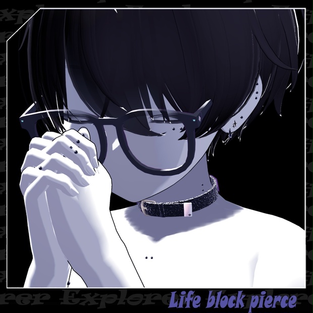 シンプルHead.list ピアス＆メガヌェ - Explorer - BOOTH