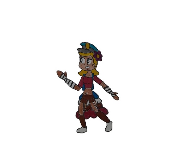 Anime dancer 2D Paper Puppet (Test version) - Squad Mart - BOOTH