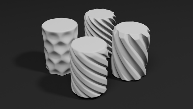 レイヤードノブ(18mm) - MORPH KEYS - BOOTH