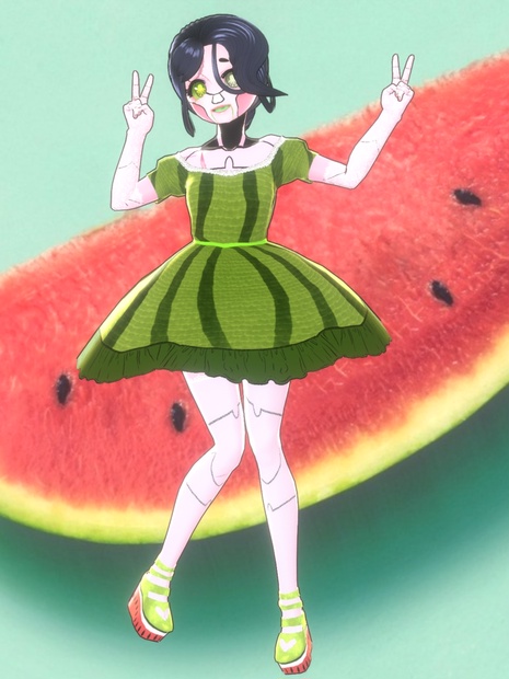 Kiwi's Miss Melon Dress - HelpfulSiren683 - BOOTH