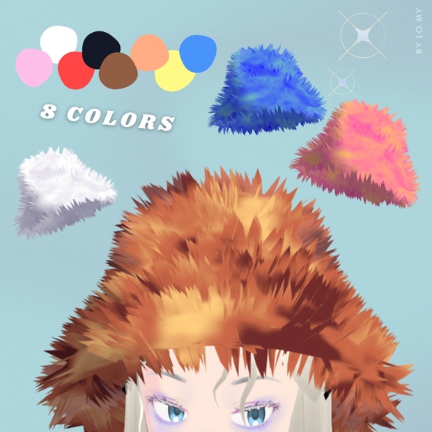 Fluffy Bucket Hat - lomy - BOOTH
