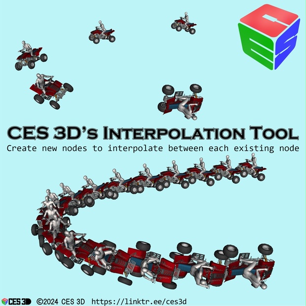 Interpolation Tool for Daz Studio - CES 3D's Products - BOOTH