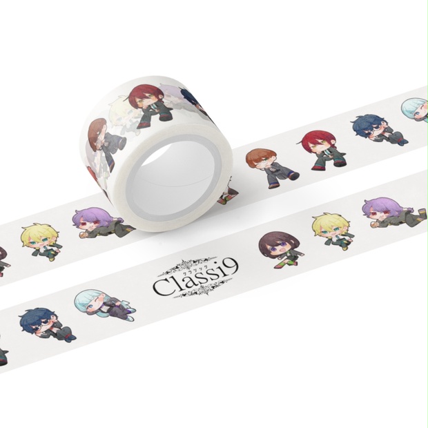 ミニキャラマスキングテープ - Classi9 - BOOTH