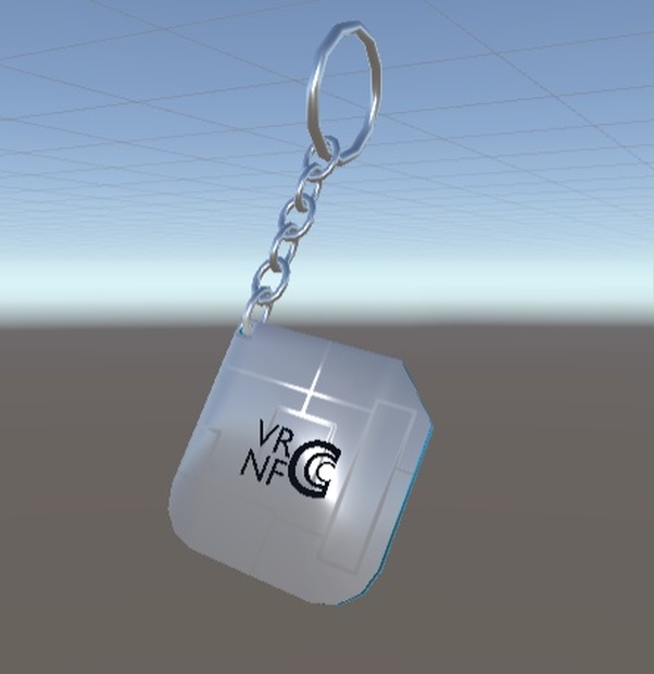 [Vrchat] Physbone Keychain VRCNFC - abyssalfenge - BOOTH