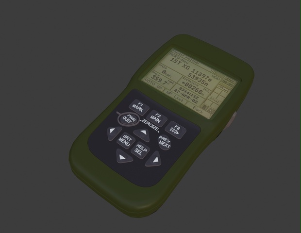 3Dモデル DAGR AN/PSN-13A - nixifox - BOOTH