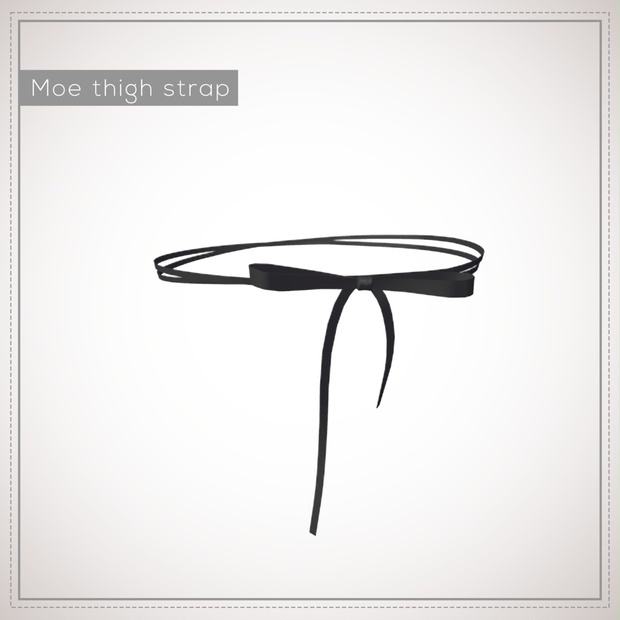 Moe thigh strap - kir'shop - BOOTH