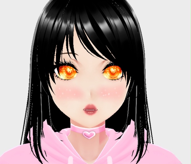 Vroid Fire Eyes - tiink - BOOTH