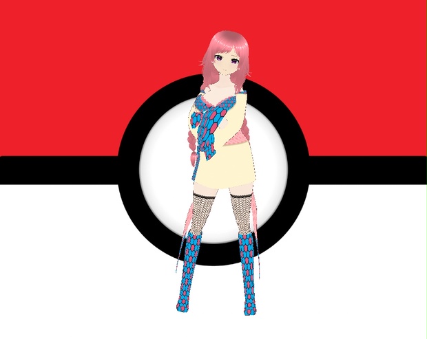 Vroid Pokemon Milotic cosplay - lichiShop - BOOTH