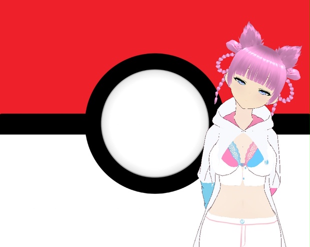 Vroid Pokemon Sylveon Female cosplay - lichiShop - BOOTH