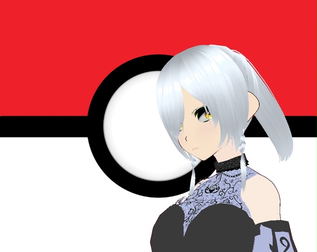 Vroid Pokemon Chandelure Female cosplay - lichiShop - BOOTH