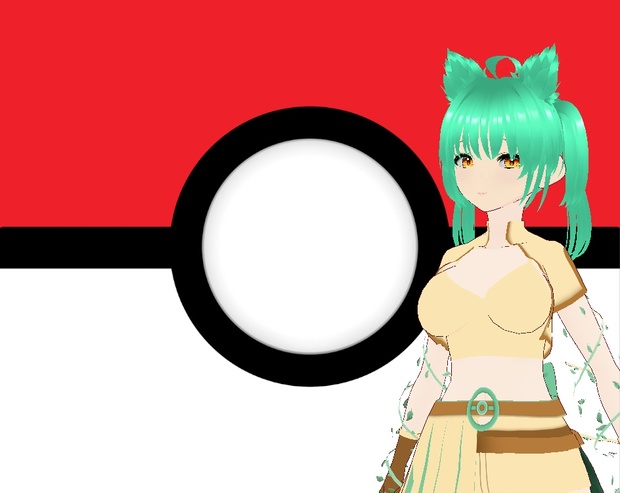 Vroid Pokemon Leafeon Female - lichiShop - BOOTH