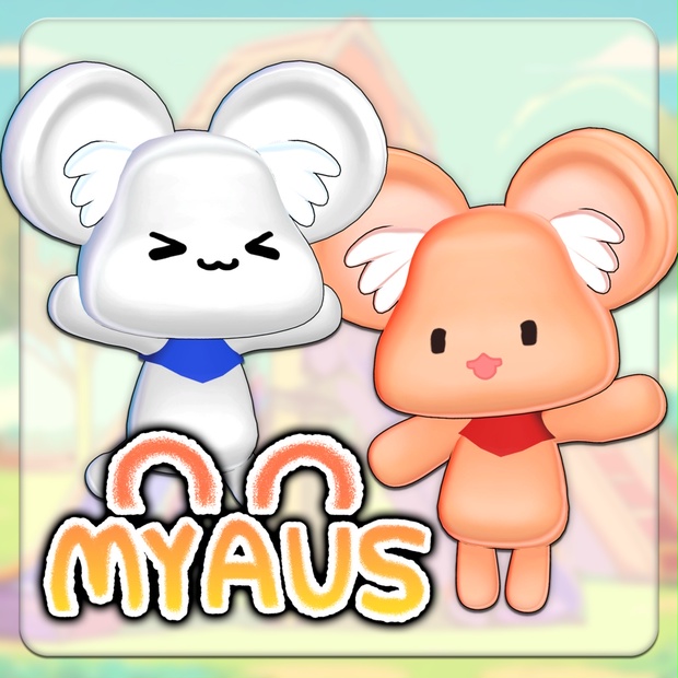 Cute Mouse Character - 「MYAUS」 - Mya - BOOTH