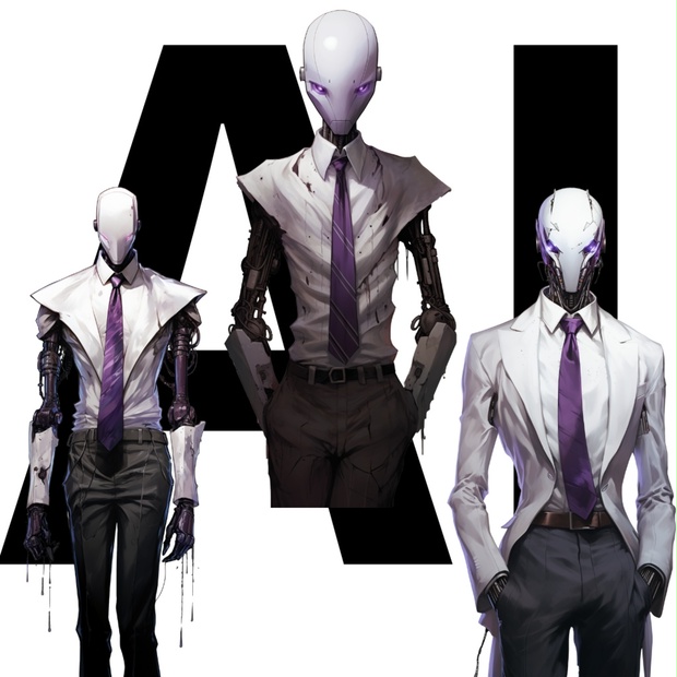 【TRPG・ゲーム素材】AIロボット 3種類 - かえで - BOOTH